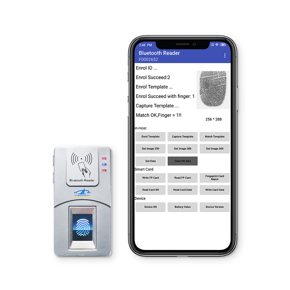 Biometric Fingerprint Scanner - HFSecurity biometric solution