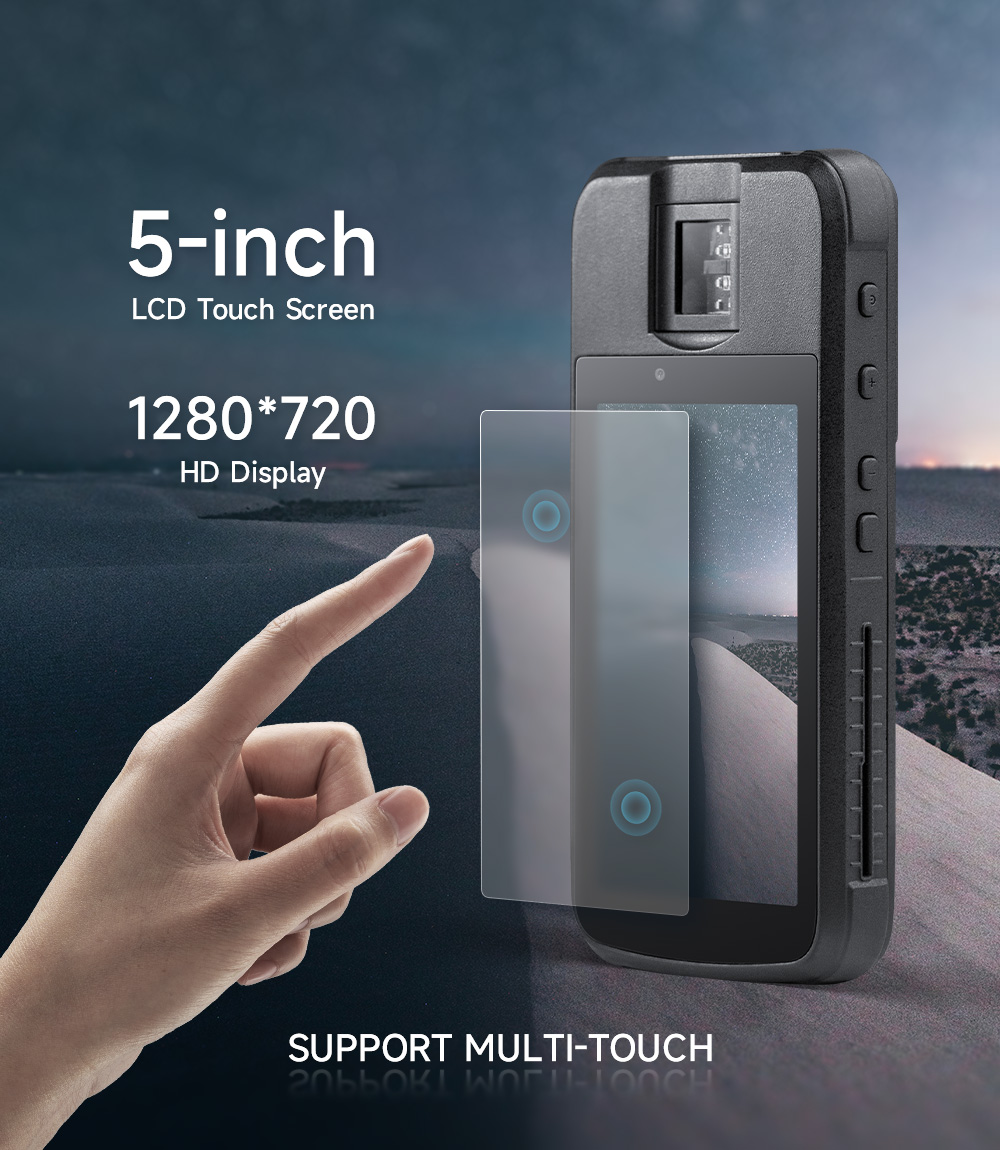 FP520 5 inch Biometric Tablet Terminal Device HFSECURITY