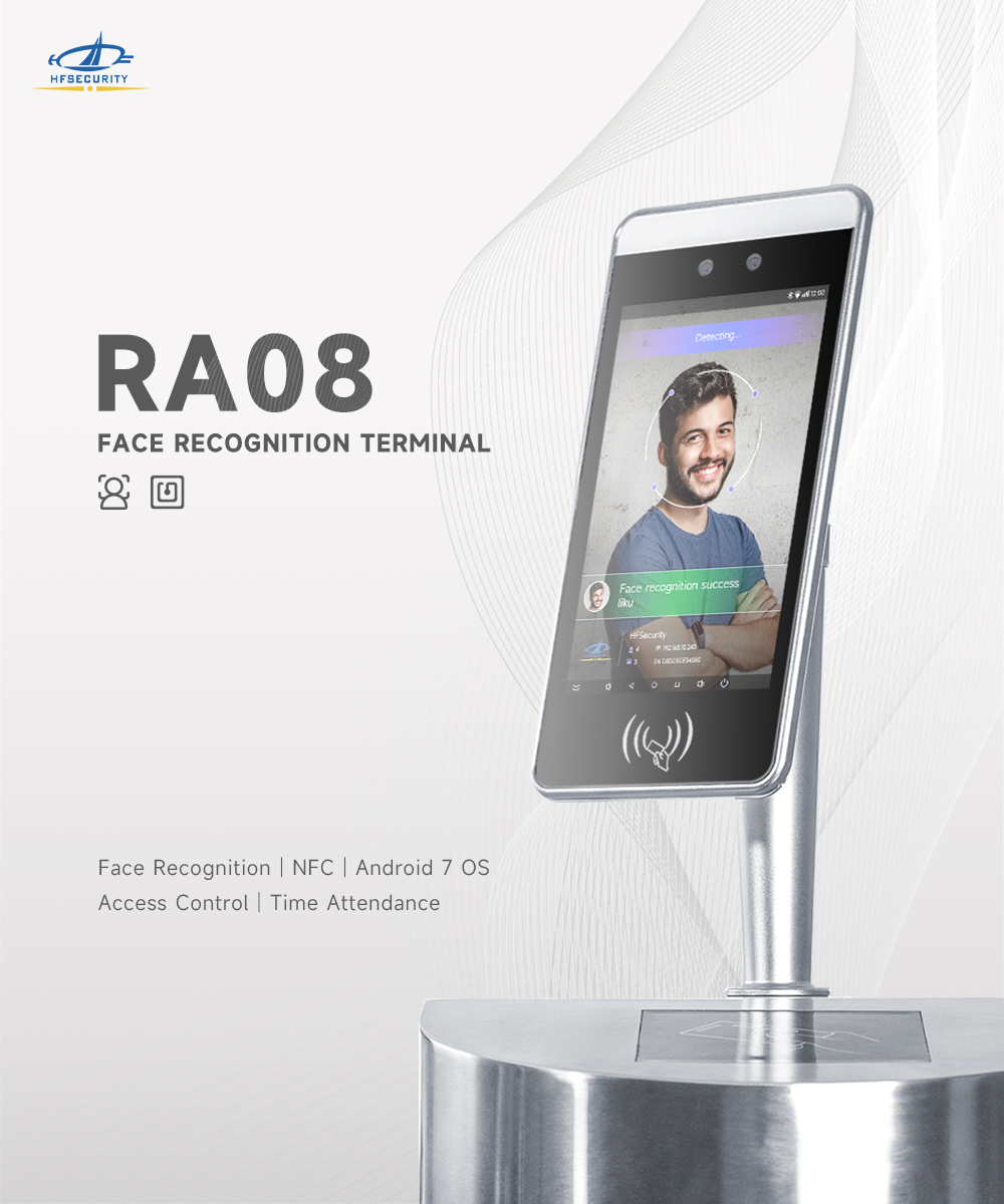 ra08 8 inch face recognition system