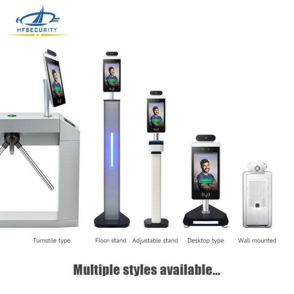 ra08t 8 inch temperature face recognition system
