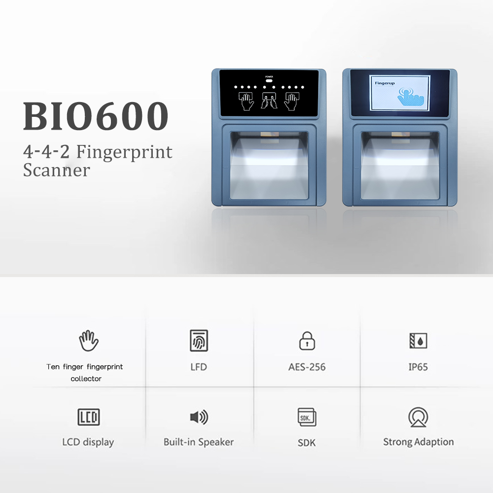 Ten Fingerprint Scanner - HFSecurity biometric solution