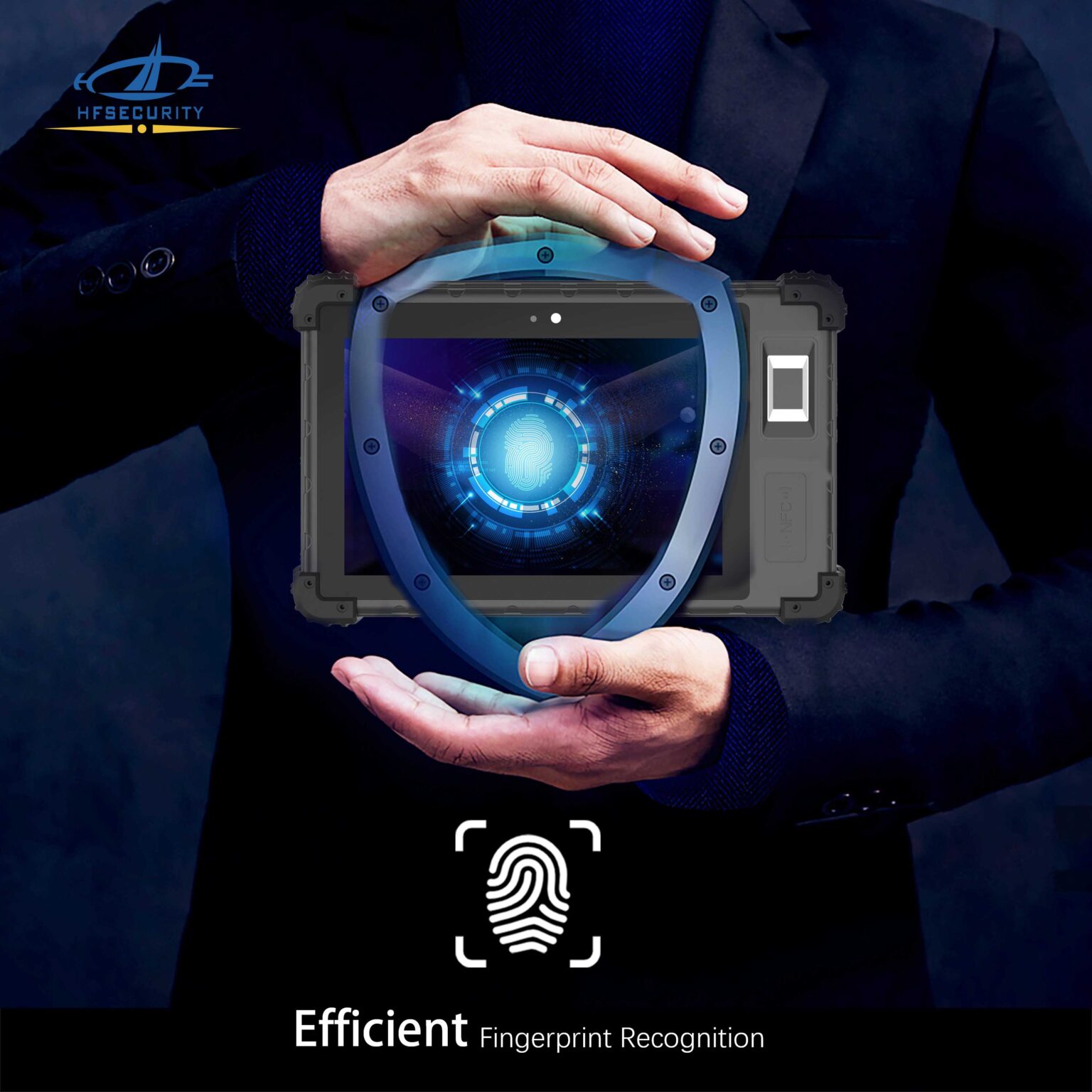 FP08 8 inch biometric tablet - HFSecurity biometric solution