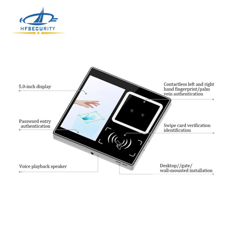 FR05P Palm Vein Face Access Control - HFSecurity biometric solution