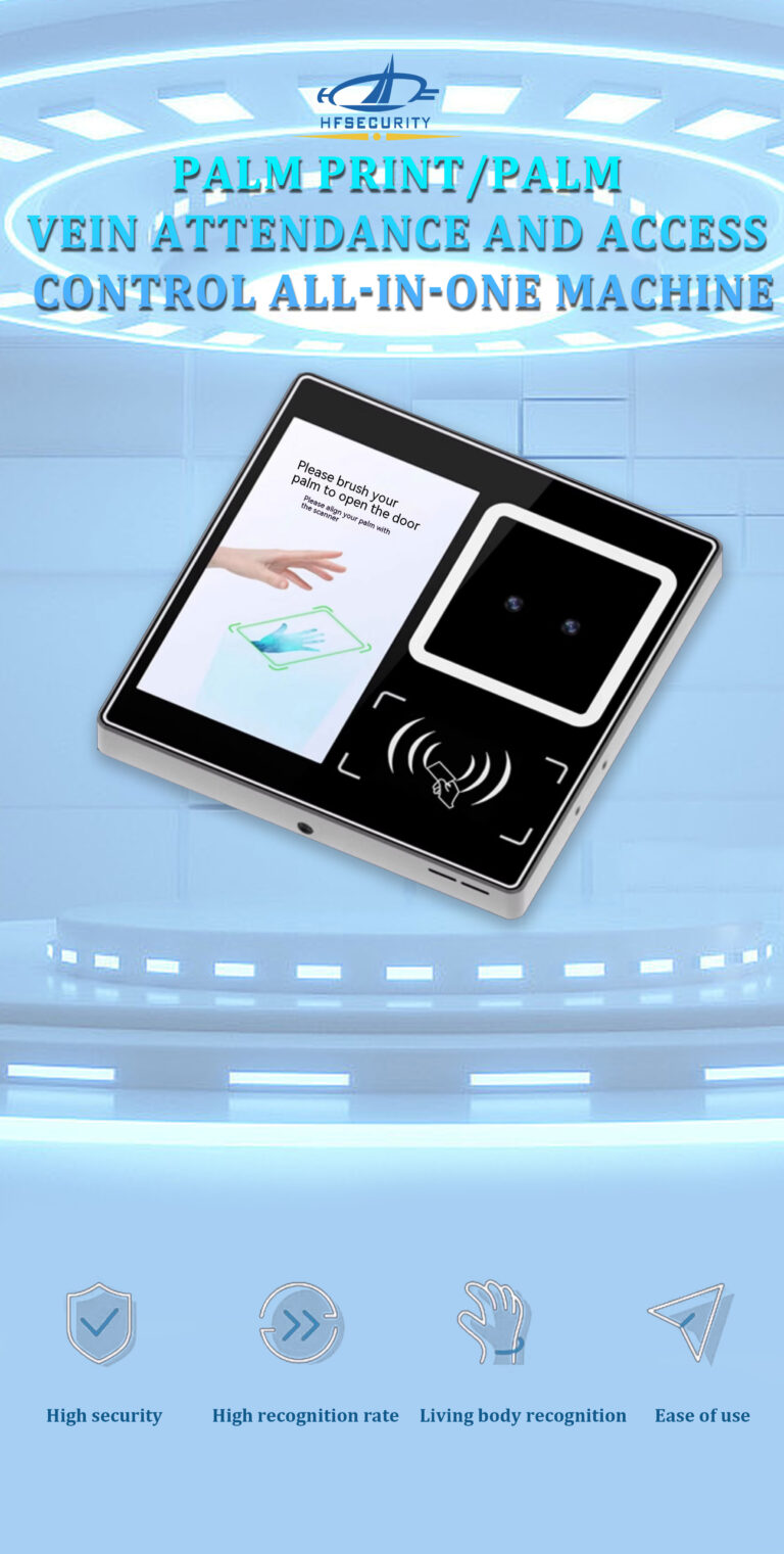 FR05P Palm Vein Face Access Control - HFSecurity biometric solution