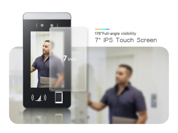 fr07 7 inch face recognition system