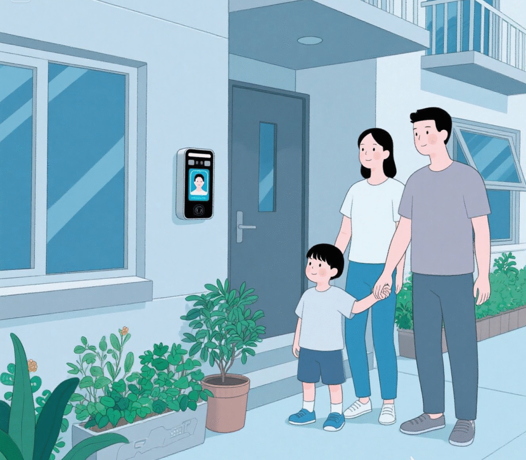 Facial Recognition Control System - HFSecurity biometric solution