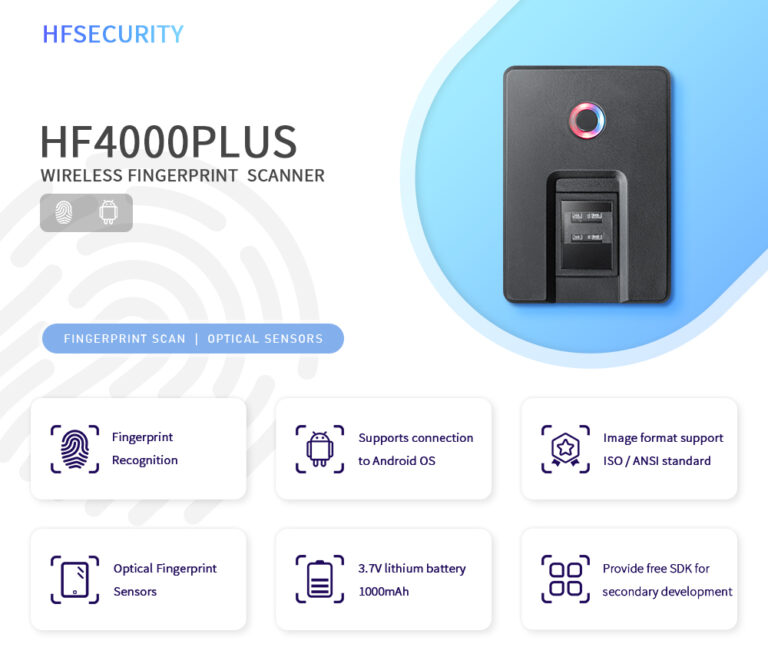 HF4000Plus Android Fingerprint Scanner